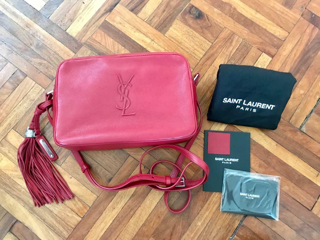 YSL camera bag, Luxury, Bags & Wallets on Carousell