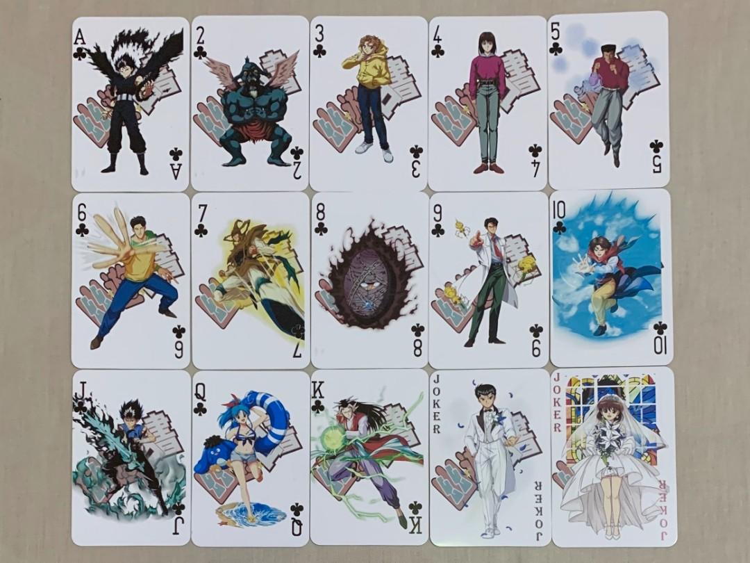 Yu Yu Hakusho / Ghost Fighter Anime Poker Playing Cards Part 3, Hobbies ...