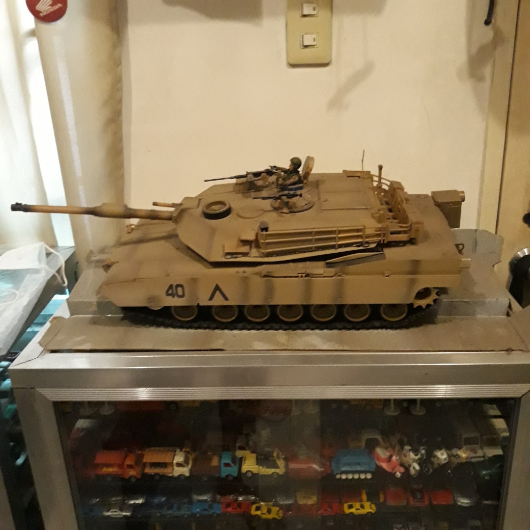 1:18 M1 Abrams Model tank, Hobbies & Toys, Toys & Games on Carousell