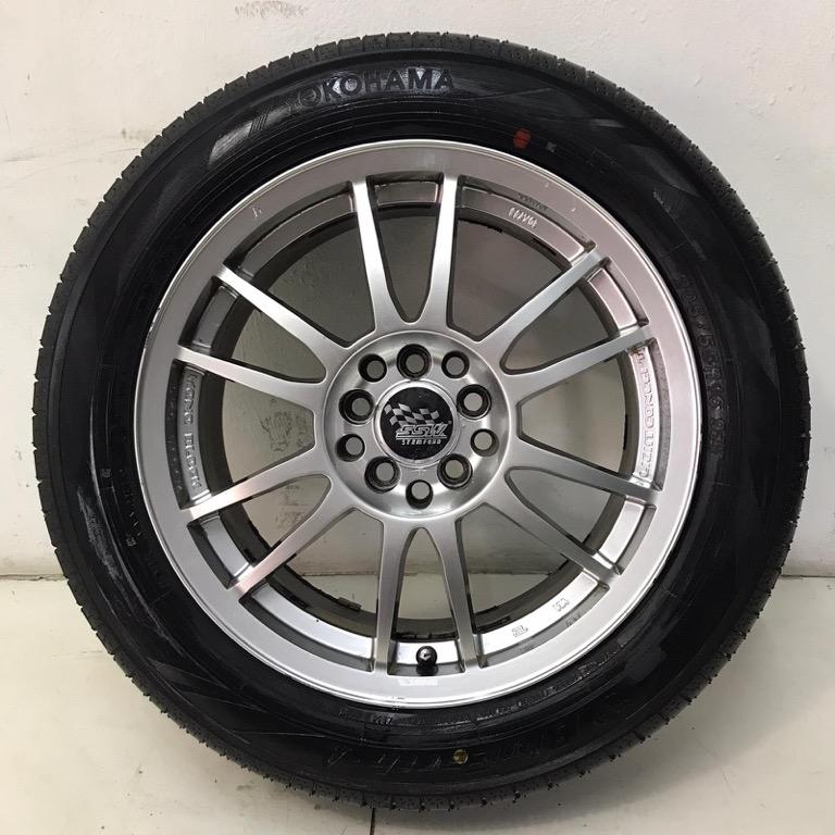 16'' Sport Rims w Tyres 5x100/ 5x114.3 (SR724), Car Accessories, Tyres ...