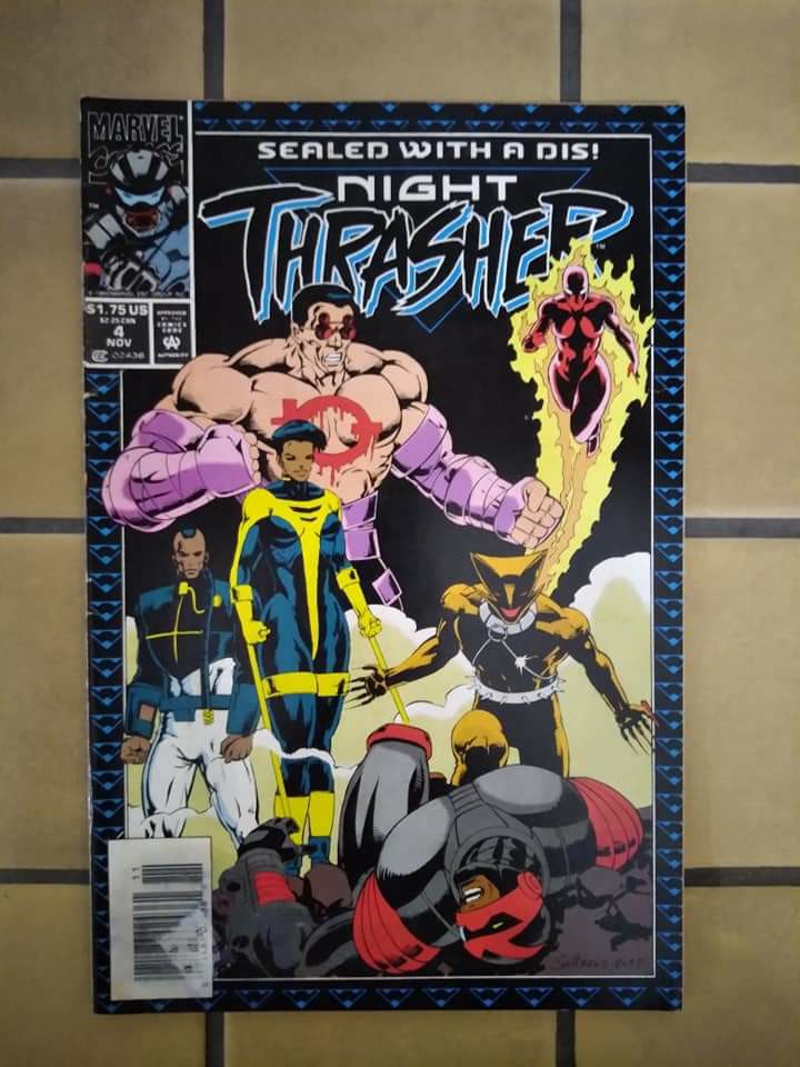 1st app Oriole ( Night Thrasher #4 ) Javier Saltares - Cover Art ...