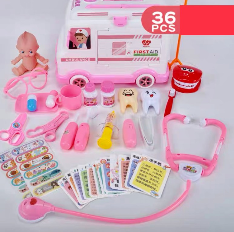 Educational Ambulance Play Set, Babies & Kids, Toys & Walkers on Carousell
