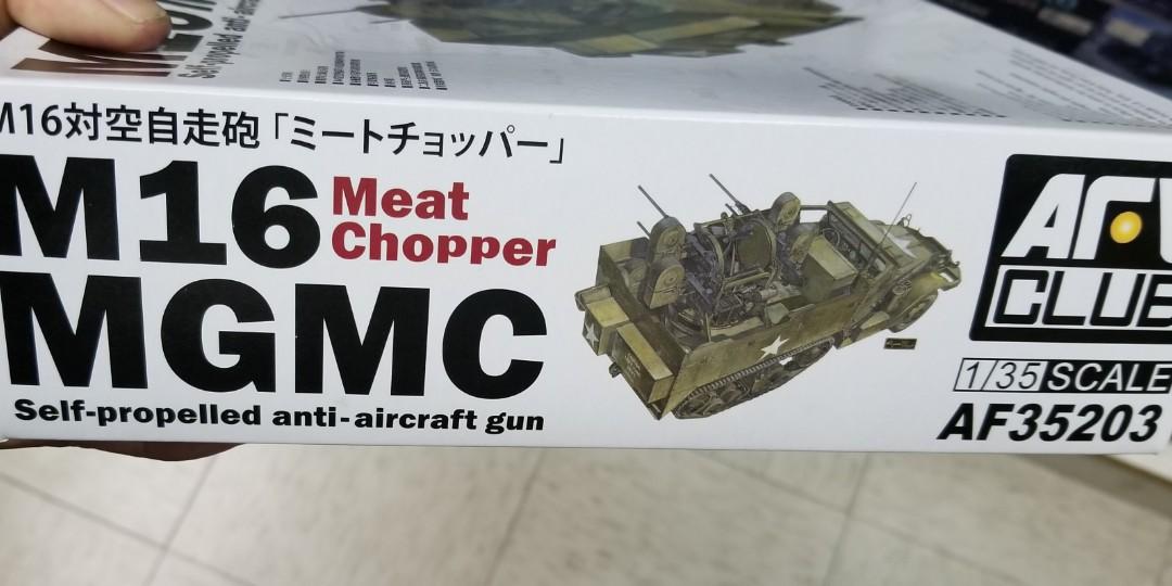 全新-AFV Club-戰鷹-AF35203-1/35-M16 MGMC Meat Chopper Self-propelled anti ...
