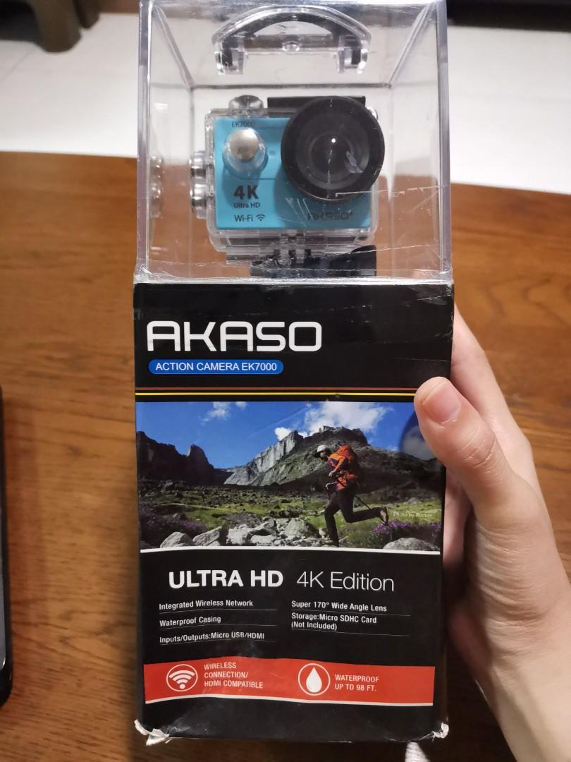 Akaso 4k ultra HD WiFi, Photography, Cameras on Carousell