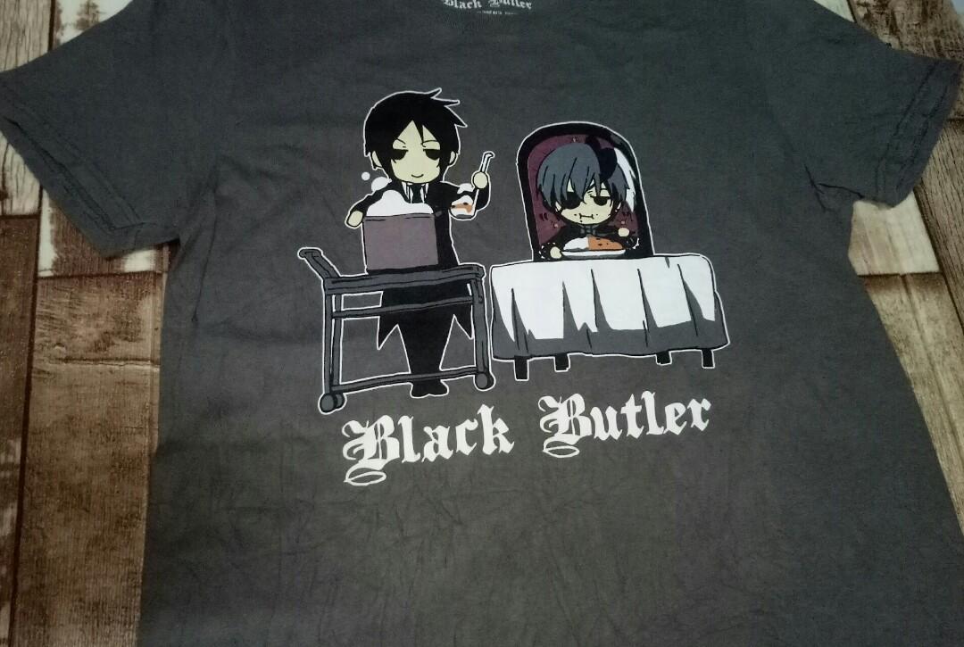 Anime Black Butler T-Shirt, Men's Fashion, Tops & Sets, Tshirts & Polo ...