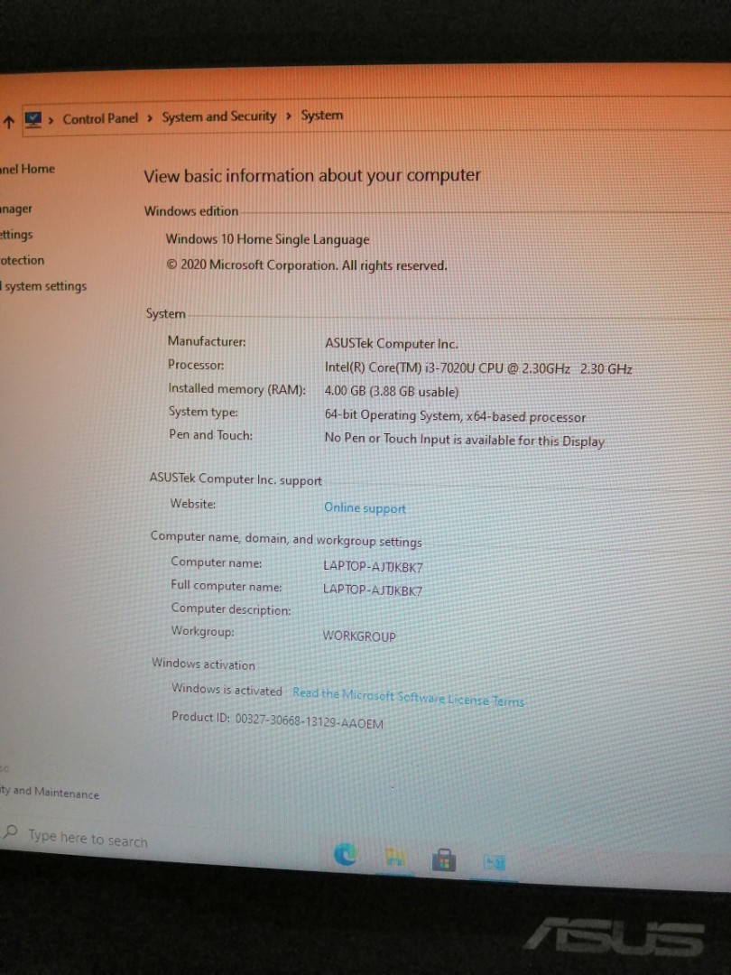 ASUS X407U VIVOBOOK i3 7TH GEN, Computers & Tech, Laptops & Notebooks ...