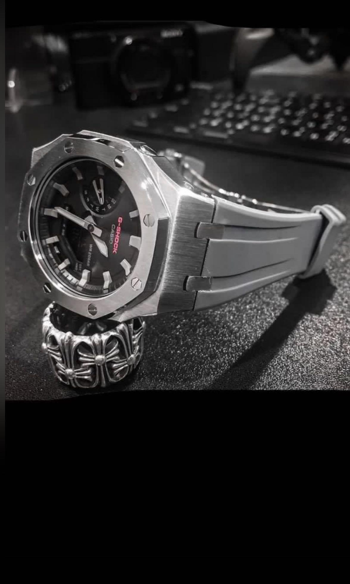 CASIO GA2100 GA2110 custom AP MOD RUBBER STRAP CASIOAK version 3 v3 ...