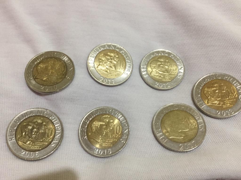 Collectibles 10 peso coins, Hobbies & Toys, Memorabilia & Collectibles ...