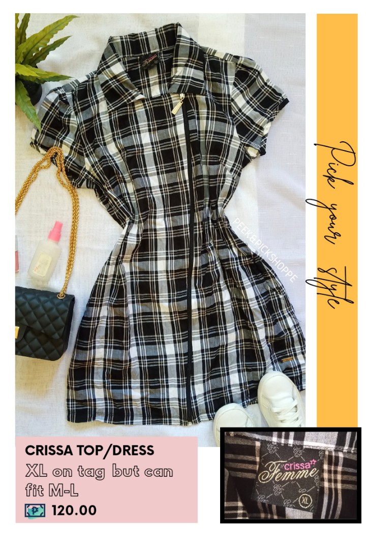 CRISSA DRESS, Women's Fashion, Dresses & Sets, Dresses on Carousell