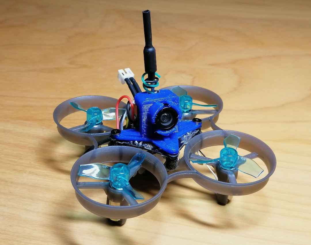 Custom 1S Brushed Tiny Whoop FPV Drone, Electronics, Others on Carousell