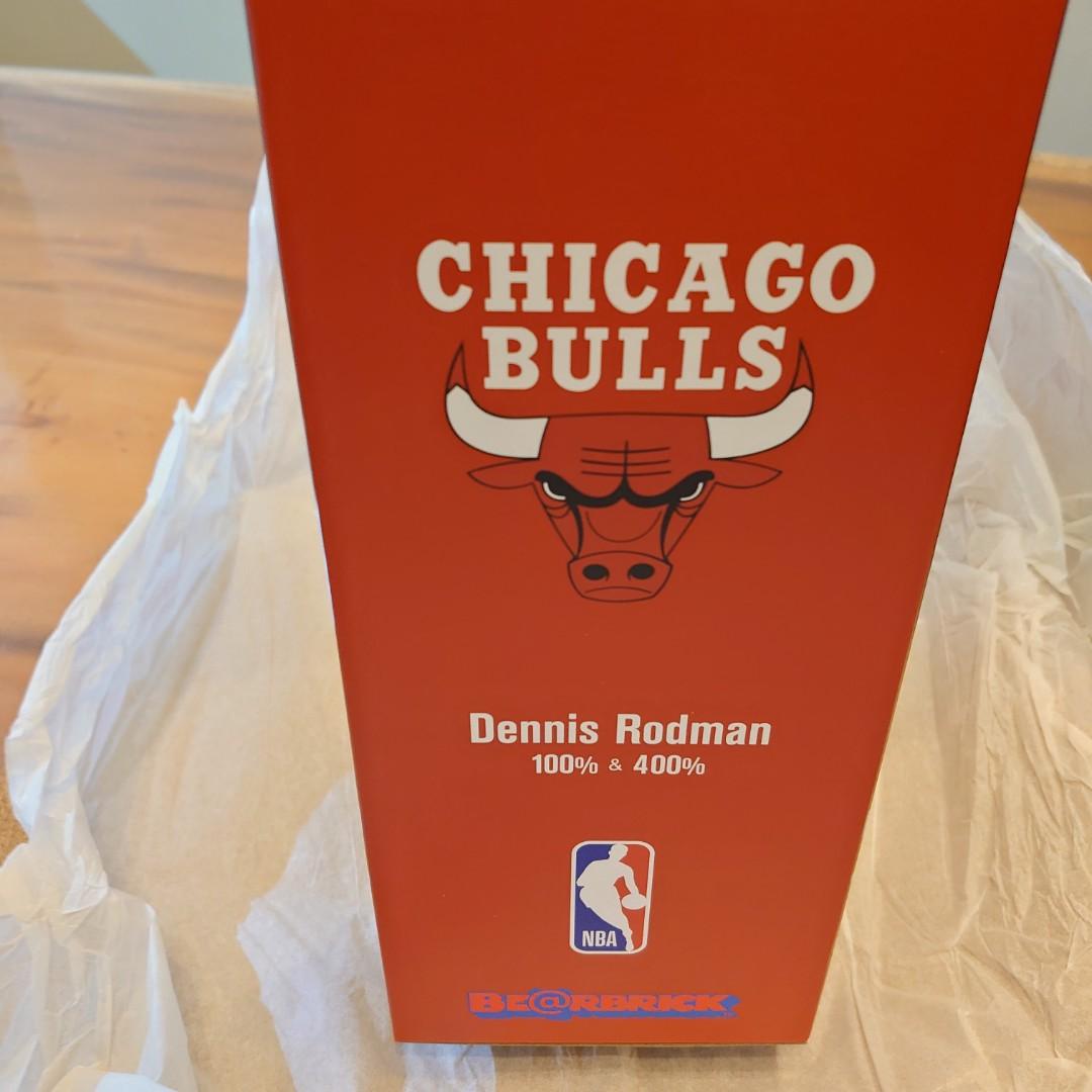 Dennis Rodman Bearbrick 400% & 100%, Toys & Games, Bricks & Figurines ...