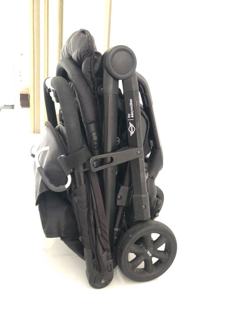 Easy Walker Mini Cooper Stroller in Midnight Jack, Babies & Kids ...