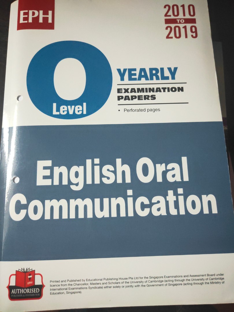 English Oral 10 year series, Hobbies & Toys, Books & Magazines ...