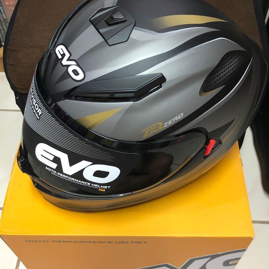 EVO HELMET GSX3000 V2 RENEGADE ZERO, Motorbikes, Motorbike Parts ...