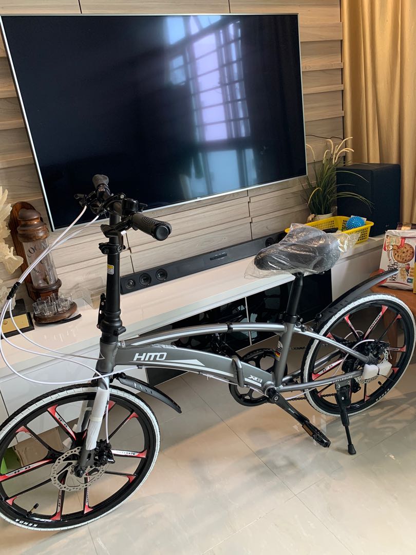Hito X6 22” foldable bike, Sports Equipment, Bicycles & Parts, Bicycles ...