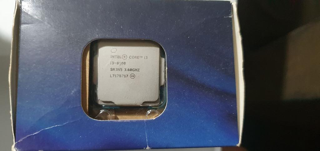 Intel® Core™ i3-8100 Processor (8th Generation) LGA1151 4 Cores 4 Threads 3.6ghz, Computers ...