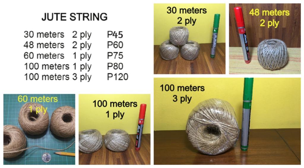 Jute String/ Abaca Cord, Hobbies & Toys, Stationary & Craft, Craft ...