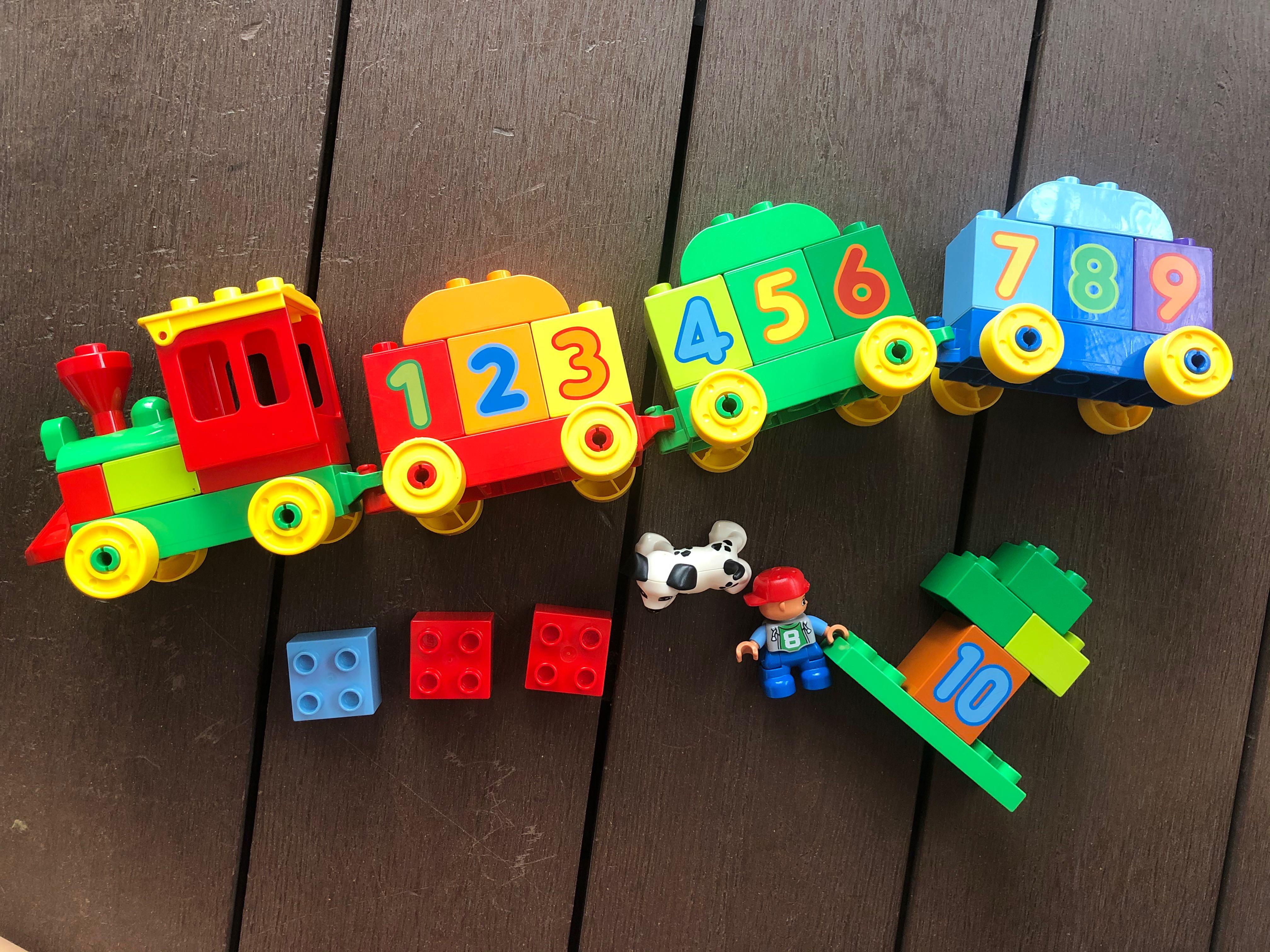 Lego Duplo Number Train Set, Hobbies & Toys, Toys & Games on Carousell