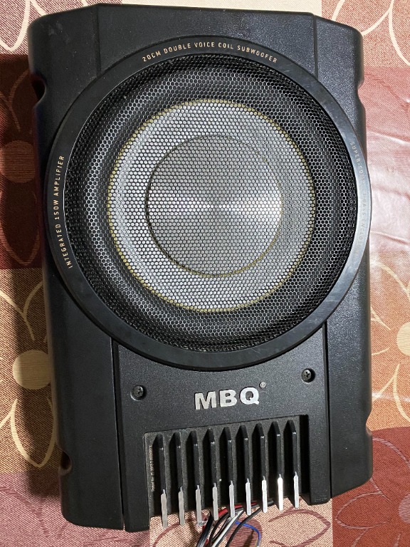 MBQ Active Subwoofer, Car Accessories, Accessories on Carousell
