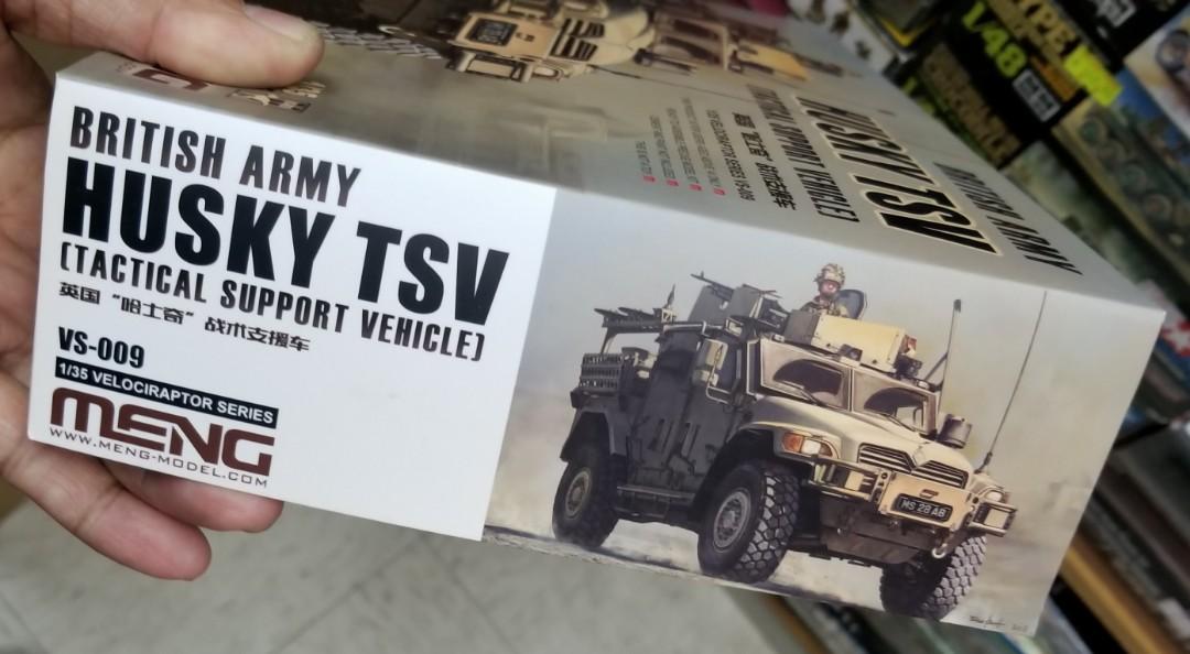 全新-Meng Model- VS-009-1/35-British Army -HUSKY TSV- Tactical Support ...