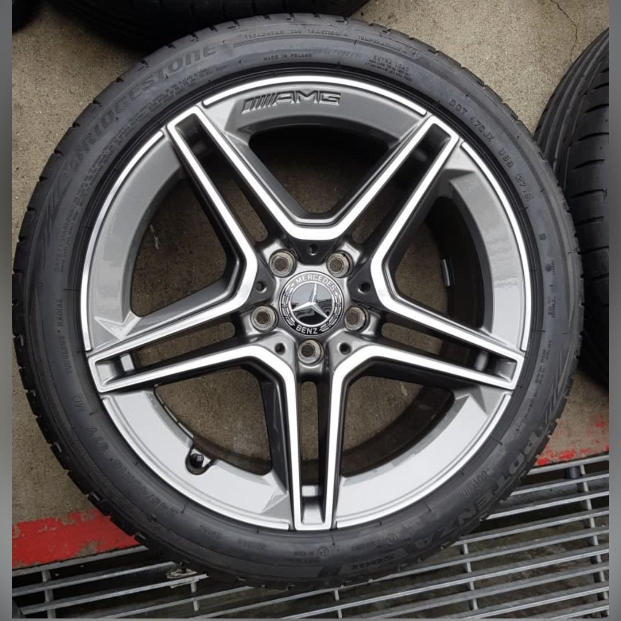Original Mercedes Amg 18" Rims (Staggered), Car Accessories, Tyres ...