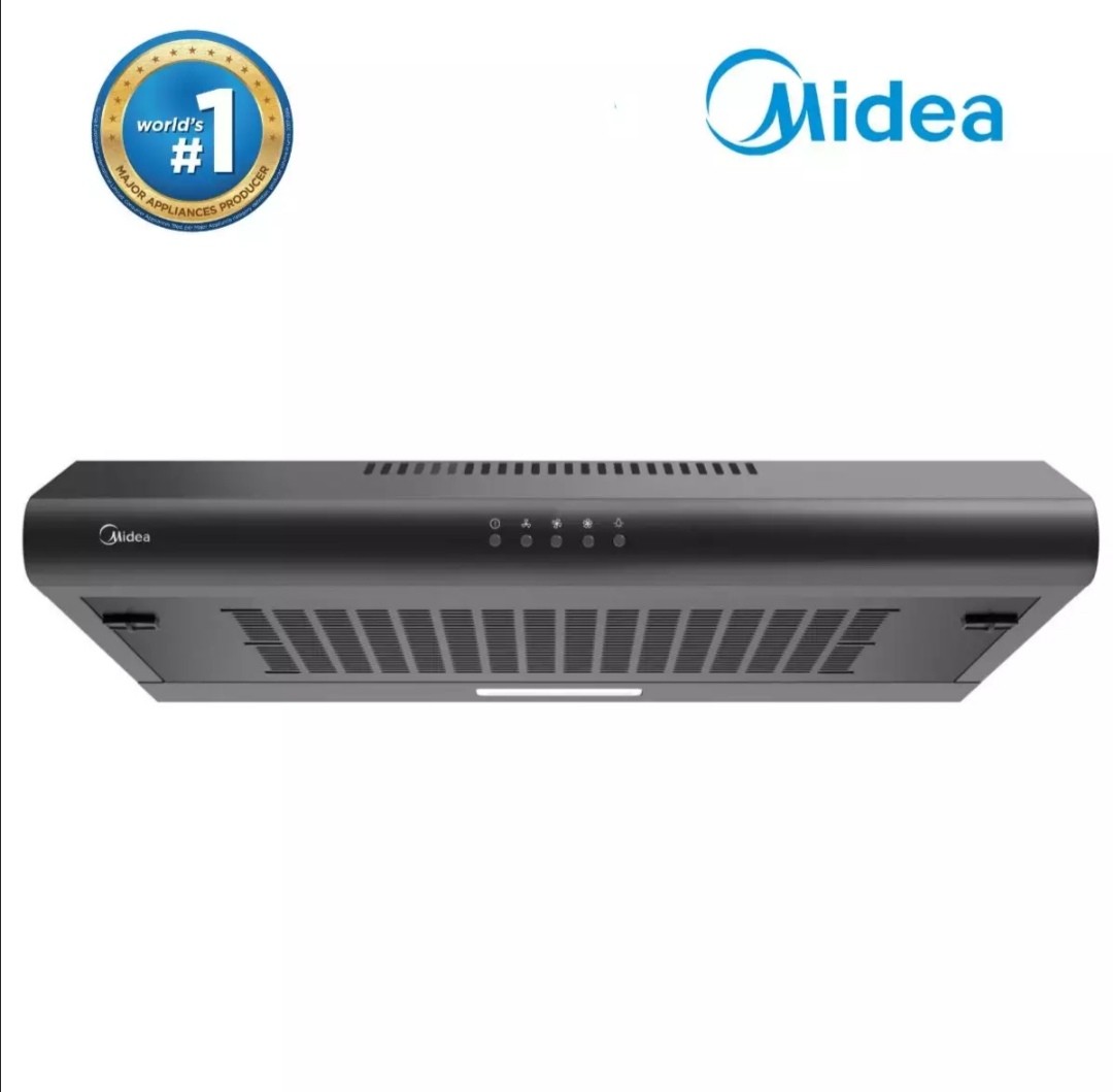 Midea Range Hood 60CM Black, TV & Home Appliances, Kitchen Appliances ...
