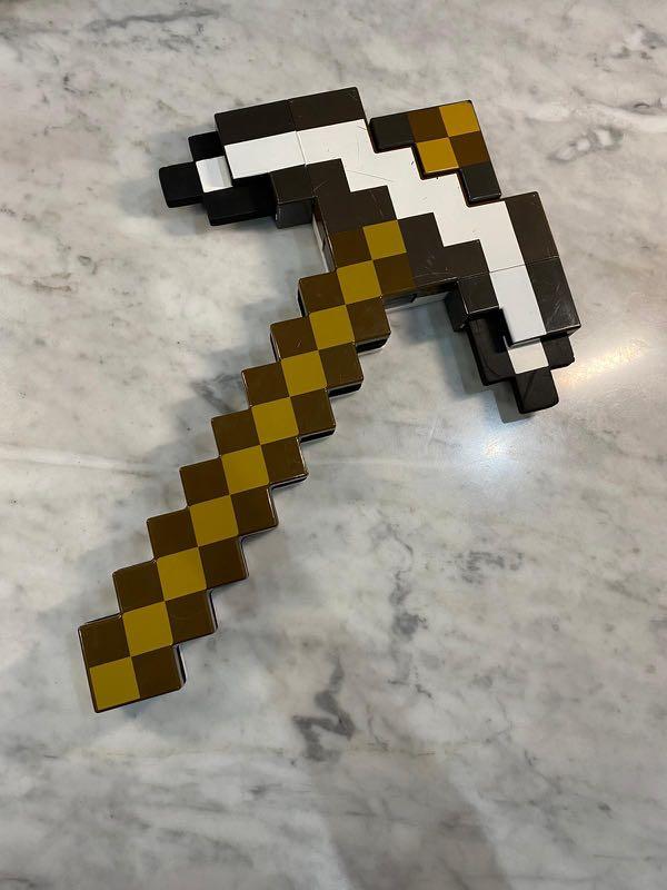 Minecraft transforming sword/pickaxe, Hobbies & Toys, Toys & Games on ...