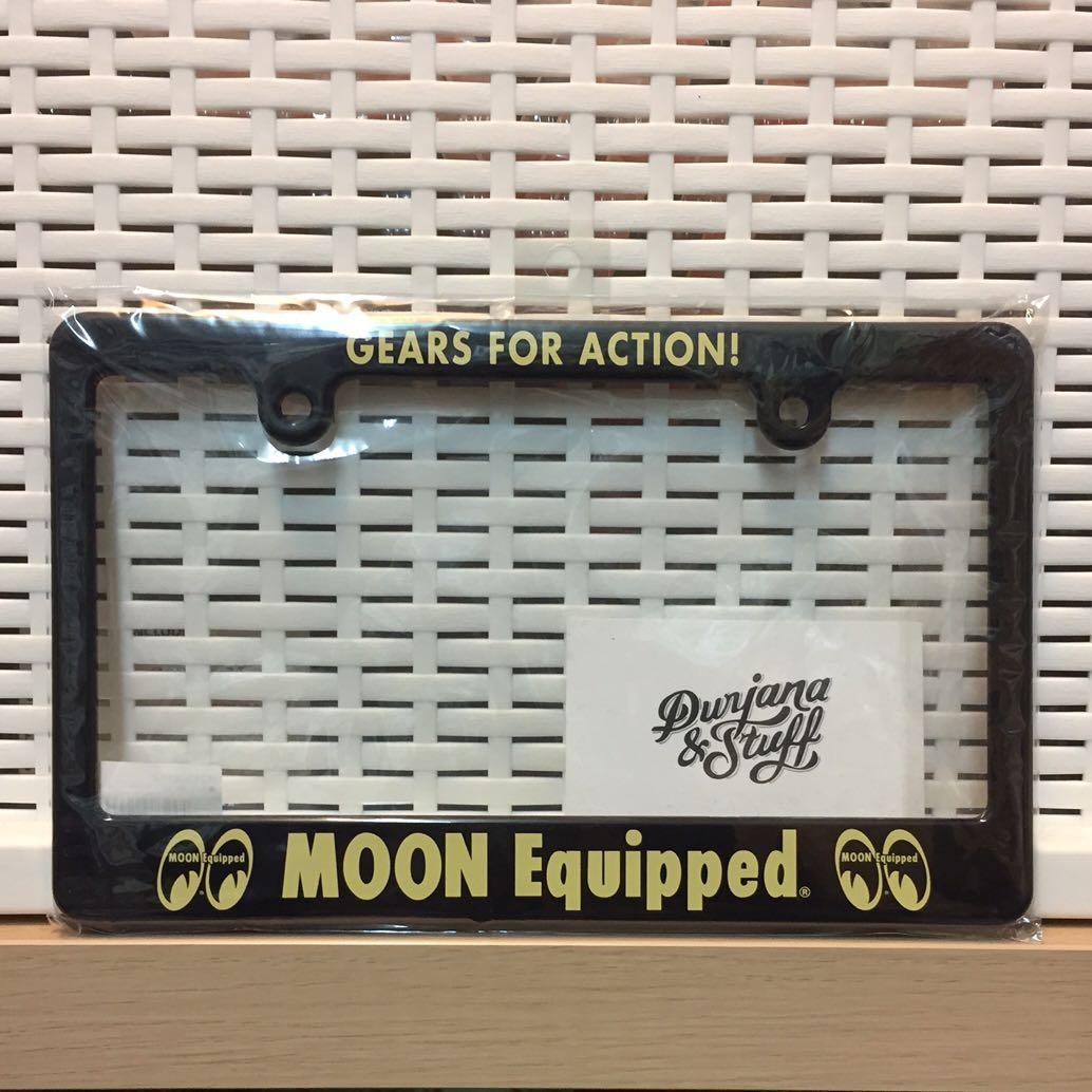 Mooneyes Moon Equipped License Frame Plate, Auto Accessories on Carousell
