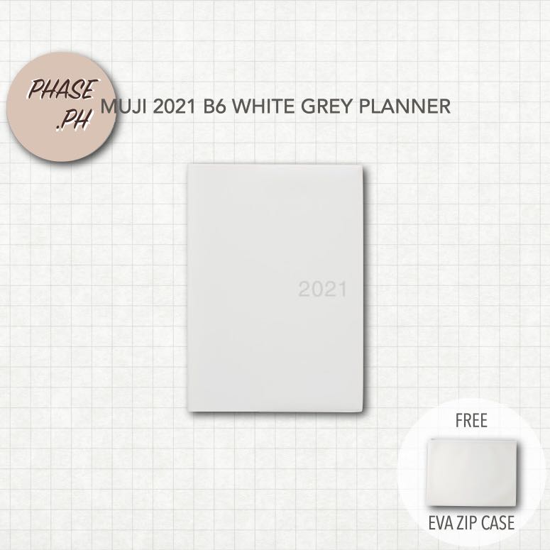 Muji 2021 Planner (B6 Monthly Weekly Planner), Hobbies & Toys ...