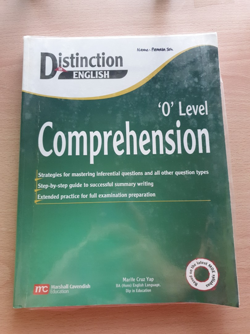 O level Comprehension (Marshall, by Marife), Hobbies & Toys, Books ...