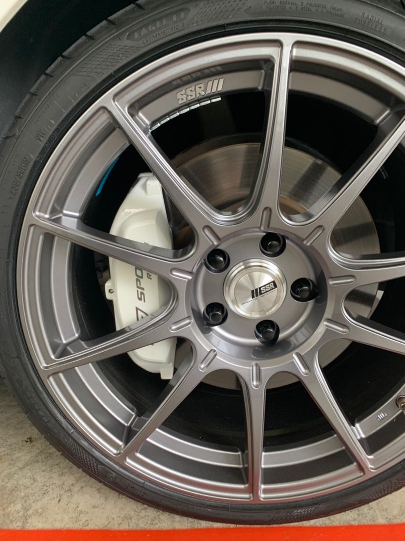 Original SSR GTX01 19inch pcd 5 x 114.3, Car Accessories, Accessories ...