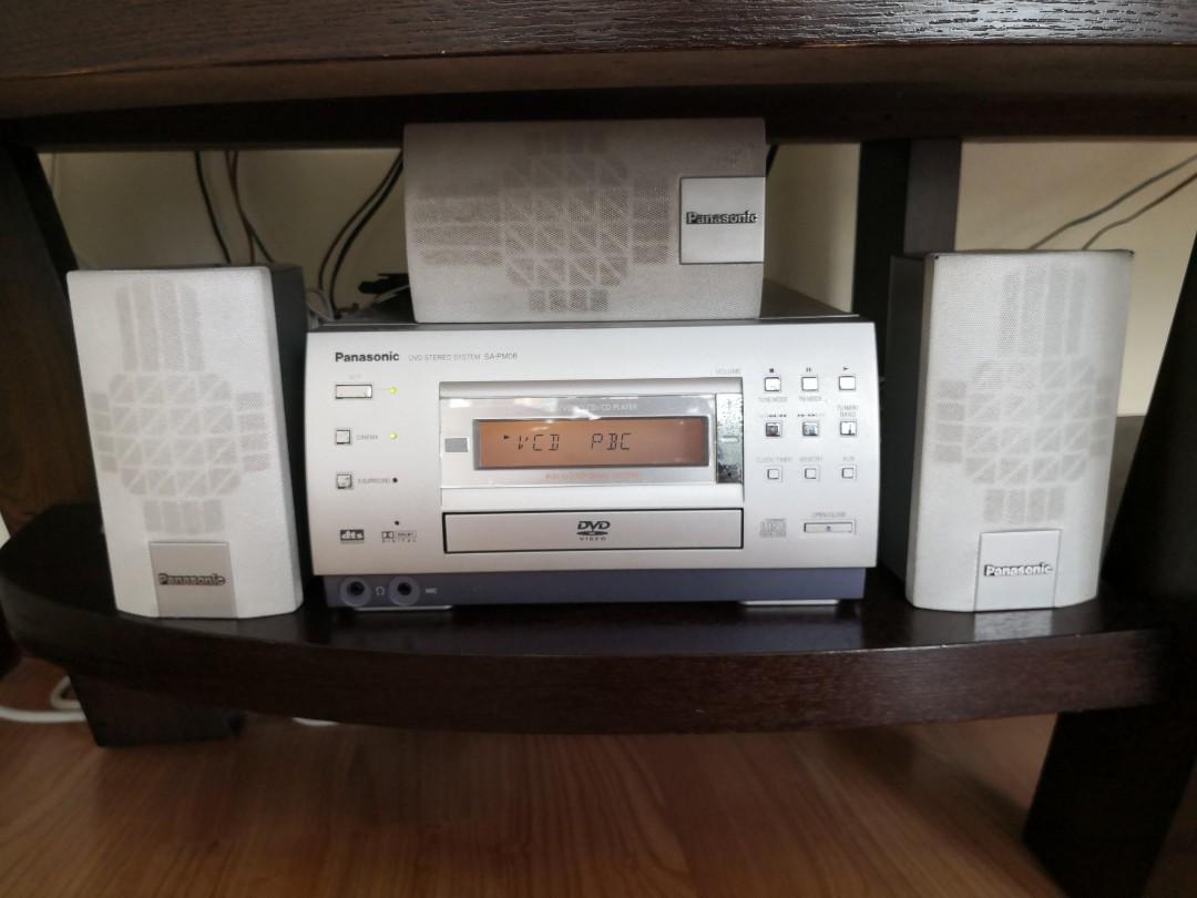 Panasonic DVD Stereo System SA-PM08, Electronics, Audio on Carousell
