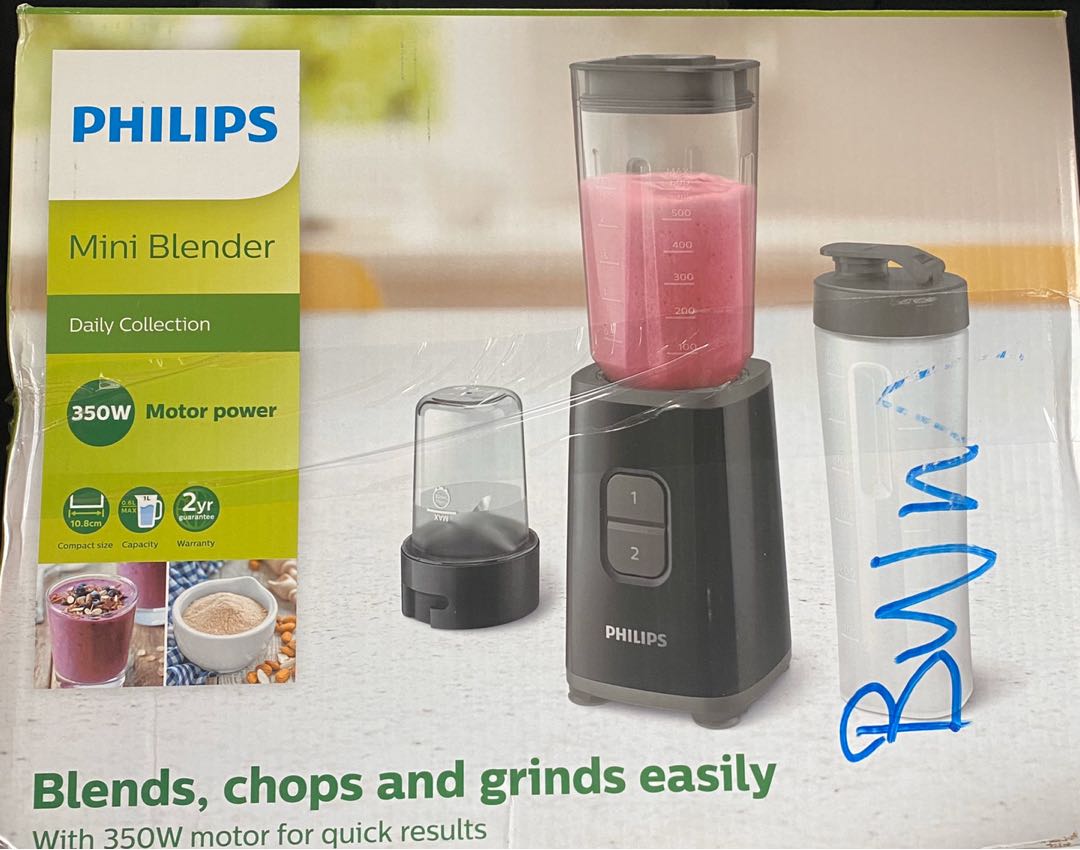 Philips Mini Blender HR2603, TV & Home Appliances, Kitchen Appliances ...