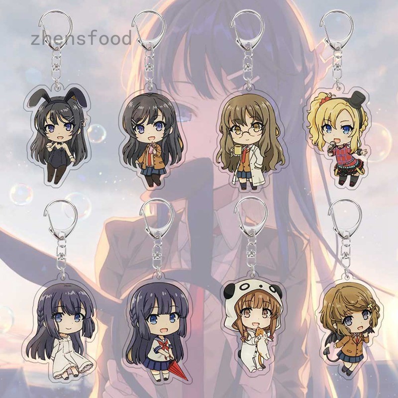 [PO] Bunny Girl Senpai Keychains, Hobbies & Toys, Memorabilia ...