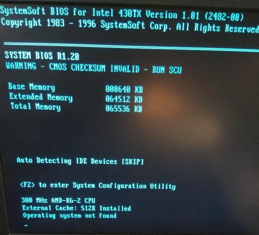 RETRO MITAC 5033 with AMD 300MHz K6-2 CPU, Computers & Tech, Parts ...