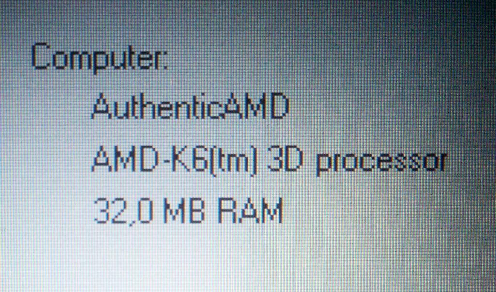 RETRO MITAC 5033 with AMD 300MHz K6-2 CPU, Computers & Tech, Parts ...