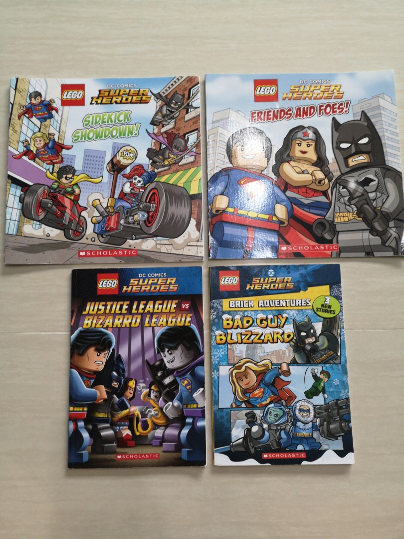 Scholastic Lego DC comics, Hobbies & Toys, Books & Magazines, Fiction ...