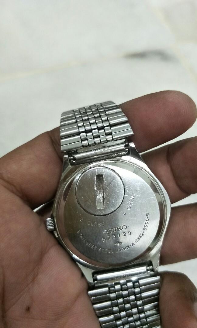 SEIKO 0842-8000 G, Men's Fashion, Watches & Accessories, Watches on ...