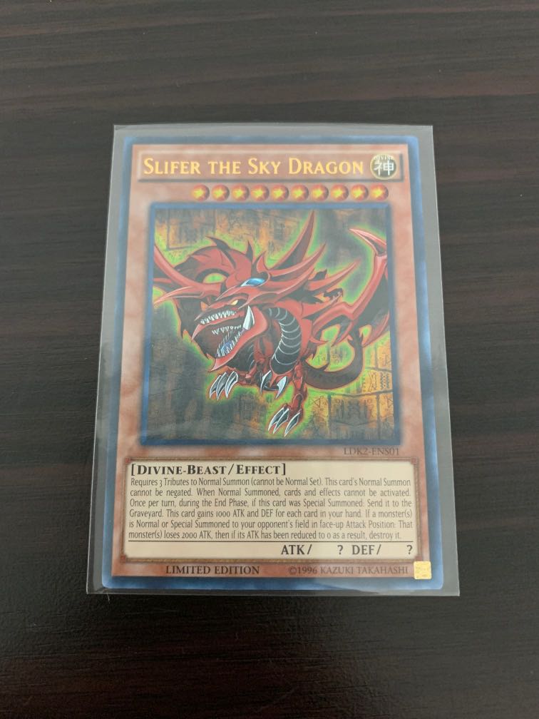 Slider the sky dragon Yugioh, Hobbies & Toys, Toys & Games on Carousell