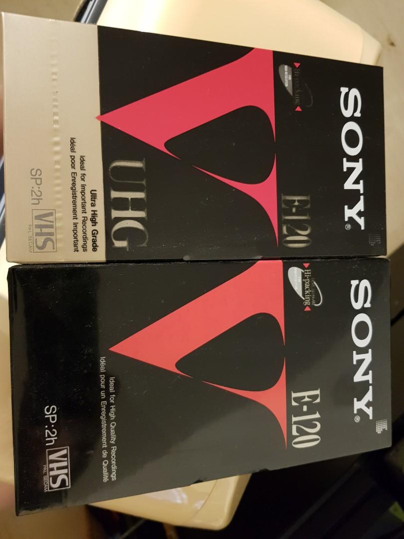 Sony VHS Video Tape, Photography, Video Cameras on Carousell