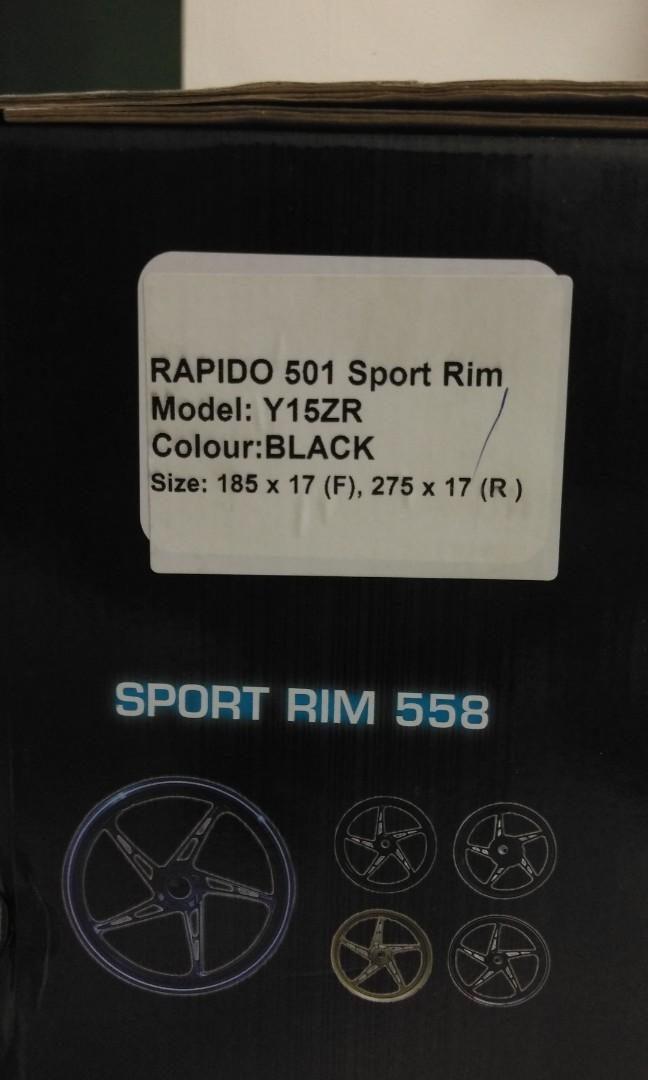 Sportrim Original Rapido, Auto Accessories on Carousell