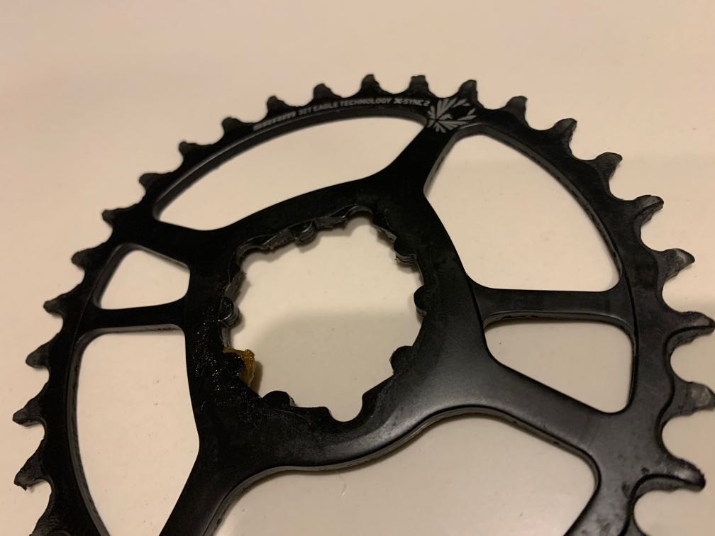 SRAM 32T Eagle Technology X Sync 2 chainring, Sports Equipment ...