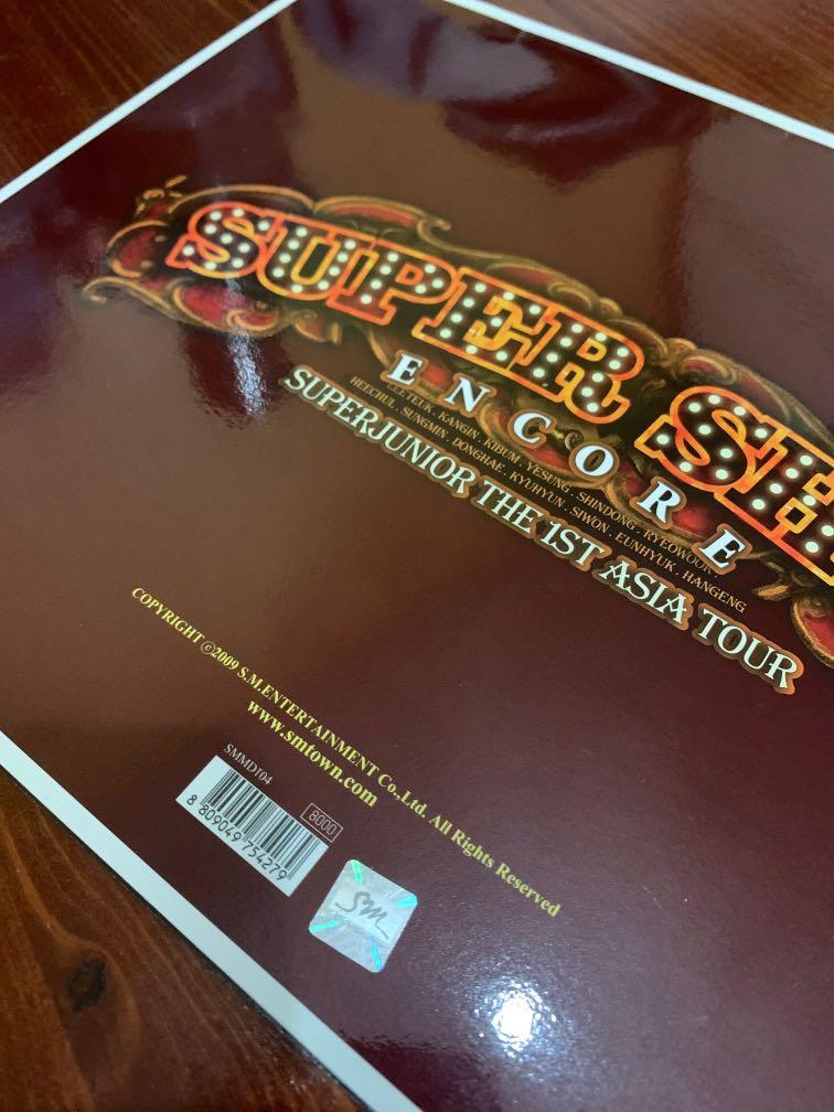 Super Junior Super Show 1 韓版DVD + 官方file + 貼紙, 興趣及遊戲, 收藏品及紀念品, 韓流 ...