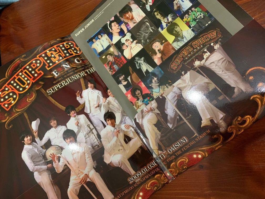 Super Junior Super Show 1 韓版DVD + 官方file + 貼紙, 興趣及遊戲, 收藏品及紀念品, 韓流 ...