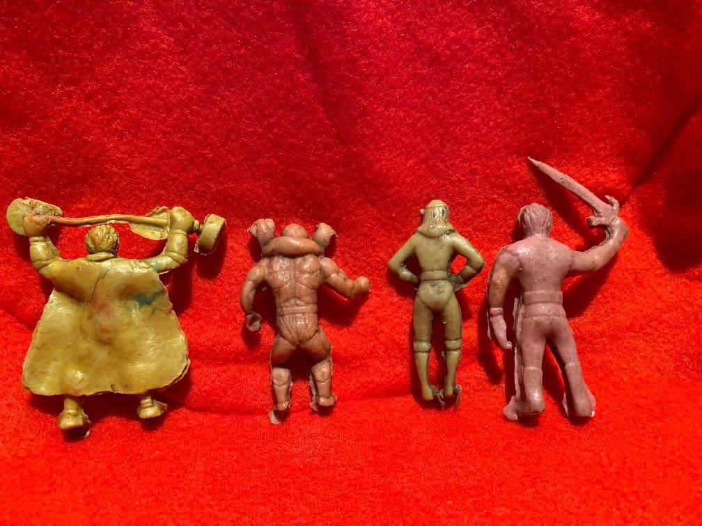 DARNA, Zuma, Panday, Capt Barbel TACHING Vintage Philippine Plastic Toy ...