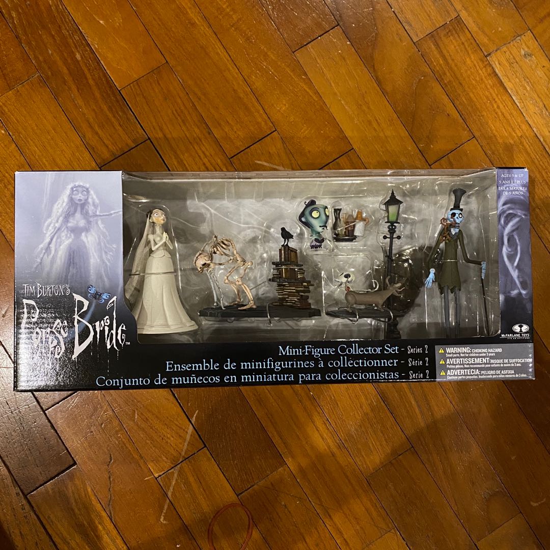 Tim Burton’s corpse bride mini figure collector set, Hobbies & Toys ...