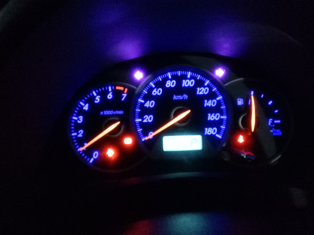 Toyota wish speedometer LED replacement, Car Accessories, Car Workshops ...