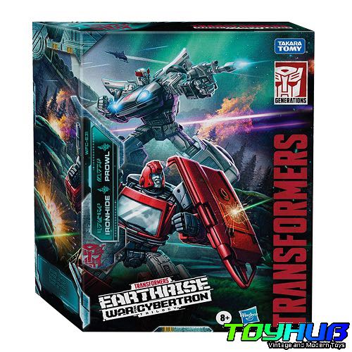 Transformers Earthrise WFC Ironhide and Prowl 2-Pack (Brand New and ...