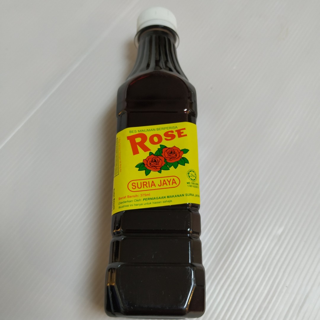 375ml Red Rose Drinks Bes Minuman Berperisa Food Red Coloring Dessert ...