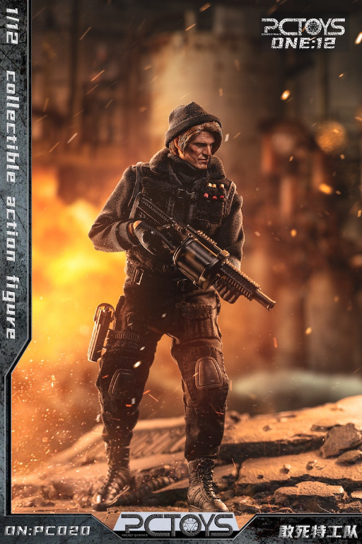 (預訂) PCToys 1/12 The Expendables Gunner Jensen 龍格爾, 興趣及遊戲, 玩具 & 遊戲類 ...